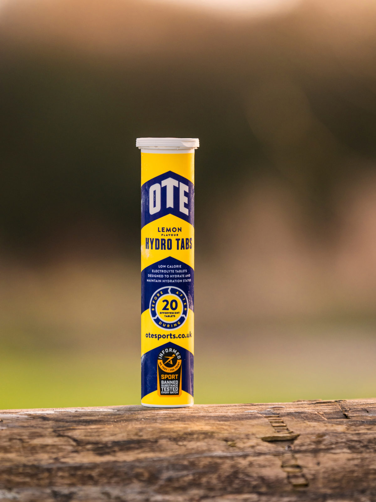 Lemon Hydro Tabs - naturally flavoured & sweetened rehydration tablets